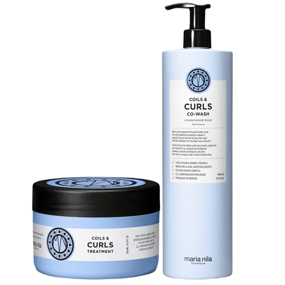 Maria Nila Coils & Curls Co-Wash Set – BY JACOBS